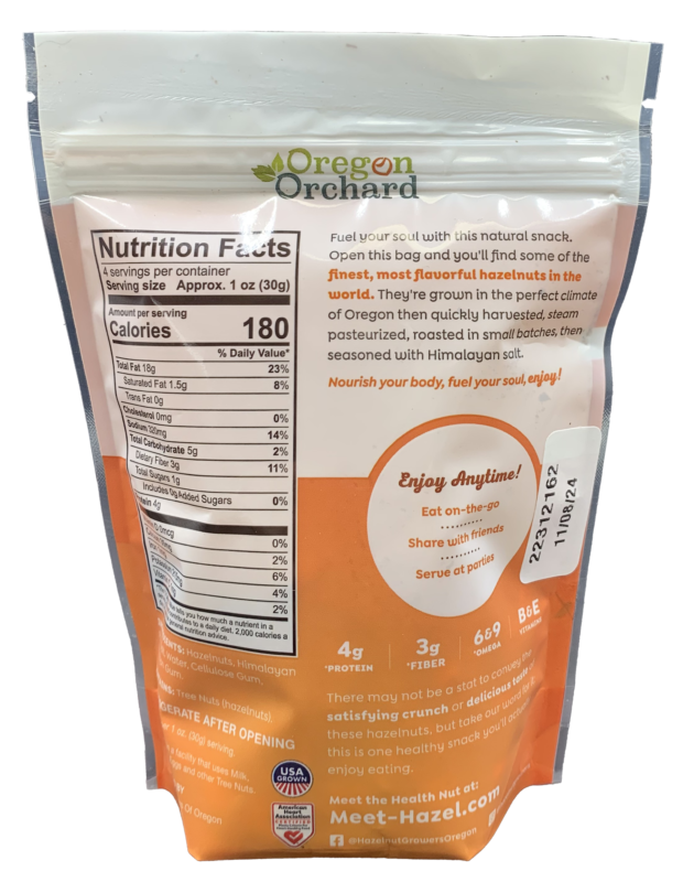 Himalayan Salted Hazelnuts 4oz – Oregon Orchard, Hazelnut Growers of Oregon