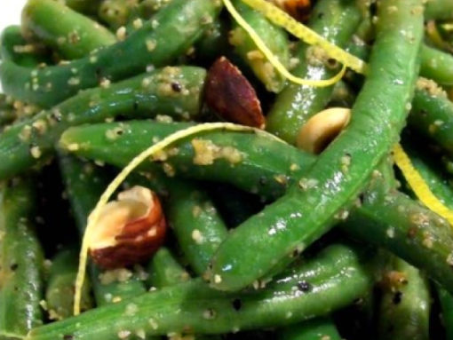 Green Beans with Hazelnuts and Lemon – Oregon Orchard, Hazelnut Growers ...